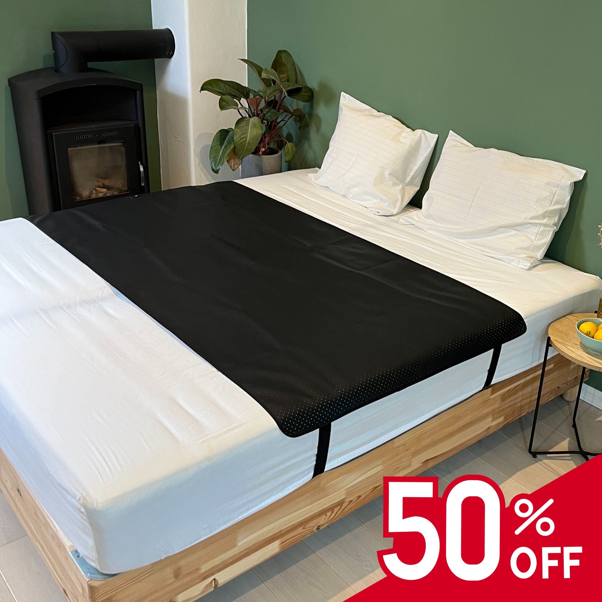 Grounding Bed Mat (Cord & Plug Included)