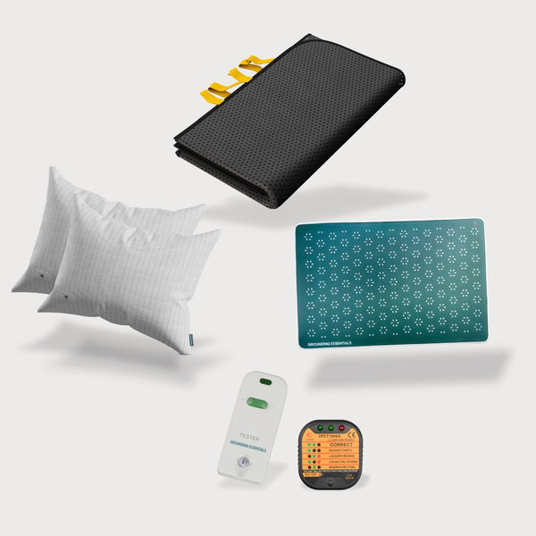 Starter Pack Ultimate Grounding – Bundle Completo di Earthing | Spina ...